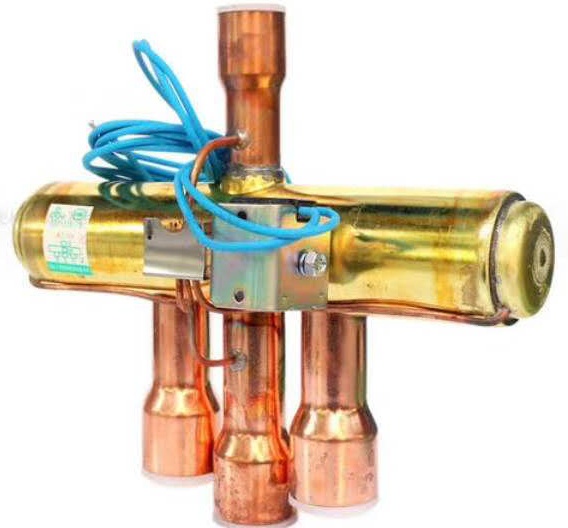 4 way valve for heat pump and air conditioner